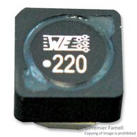 7447798221 WURTH ELEKTRONIK, Power Inductor (SMD), 22 µH, 4.7 A ...