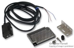 E3S-AR61 OMRON INDUSTRIAL AUTOMATION, Photoelectric Sensor, E3S-A Series, Retroreflective, 2 m ...