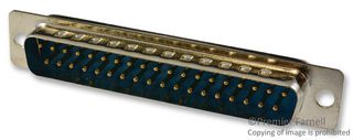 SPC15275 MULTICOMP, D Sub Connector, Stamped Contacts, 37 Contacts, Plug, Solder Cup, DC, Steel ...