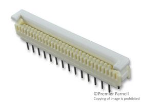 52030-1029 MOLEX, FFC / FPC Board Connector, ZIF, Vertical, 1 mm, 10 Contacts, Receptacle, Easy ...