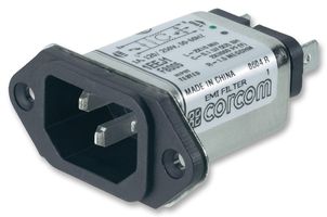 20EEJ8 CORCOM - TE CONNECTIVITY, Filtered IEC Power Entry Module, IEC ...