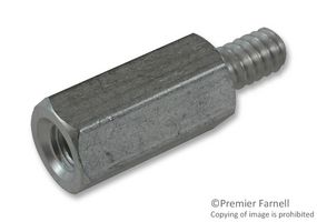 8414 KEYSTONE, Standoff, Clear Iridite Finish, Aluminum | Newark ...