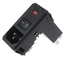 PS0SXS000 CORCOM - TE CONNECTIVITY, Un-Filtered IEC Power Entry Module ...