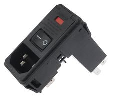 PS0S0S000 CORCOM - TE CONNECTIVITY, Un-Filtered IEC Power Entry Module ...