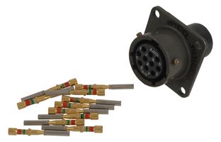 MS3122E12-10S AMPHENOL INDUSTRIAL, Circular Connector, MIL-DTL-26482 ...