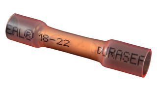 D-406-0001 TE CONNECTIVITY - RAYCHEM, Butt Splice, Red, D-406 Series ...