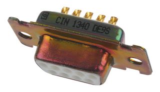 DE9S CINCH CONNECTIVITY SOLUTIONS, D Sub Connector, DB9, Standard ...