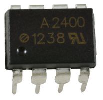 HCPL-2400-000E BROADCOM, Optocoupler, Digital Output, 1 Channel, 3.75 kV, 40 Mbaud, DIP, 8 Pins ...