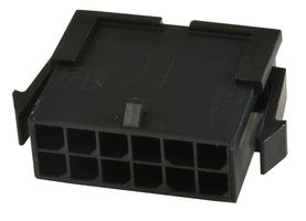 43020-1200 MOLEX, Connector Housing, Dual Row, Panel Mount | Newark Electronics