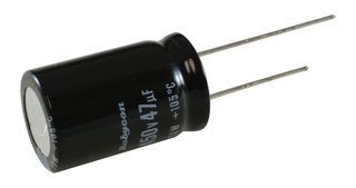 450TXW47MEFC16X25 RUBYCON, Electrolytic Capacitor, TXW Series, 47 µF, 450 V, ± 20%, Radial ...