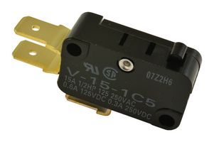 V-15-1C5 - Omron - Microswitch, Miniature, Plunger