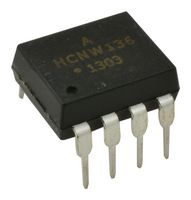 HCNW136-000E BROADCOM, Optocoupler, Transistor Output, 1 Channel, DIP, 8 Pins, 25 mA, 5 kV, 19 % ...