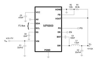 MP8869SGL-P - Monolithic Power Systems (mps) - DC-DC Switching Synchronous Buck Regulator, 2.85V ...