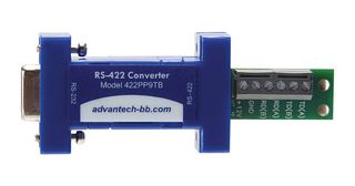 BB-422PP9TB ADVANTECH, Converter, RS232 to RS422 TB, Port Powered | Newark Electronics