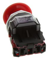 AVD301NUR - Idec - Emergency Stop Switch, SPST-NC, Pushlock Turn Reset