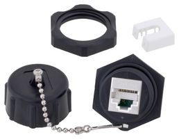 WPBHC5E110 L-COM, Modular Connector, Sealed, IP67 | Newark Electronics