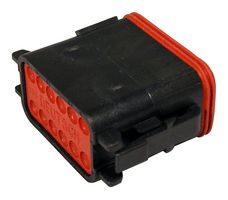 DT06-12SB DEUTSCH - TE CONNECTIVITY, Automotive Connector Housing, DT Series, Plug, 12 Positions ...