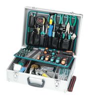 PK-15307BM-40 PROSKIT INDUSTRIES, Electronic Tool Kit, Cutters, DMM, IC ...