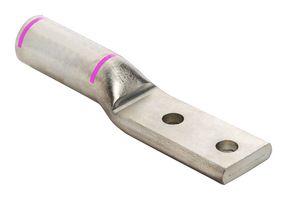 LAB500-12-2R PANDUIT, Lug Terminal, Two Stud Hole, Pan-Lug LAB Series ...