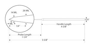 SH-141 - Beau Tech - Probe, Straight, 5.625" Overall Length