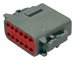 DTM06-12SA DEUTSCH - TE CONNECTIVITY, Automotive Connector Housing, DTM ...