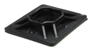 PP002233 MULTICOMP PRO, Cable Tie Mount, Rubber, Adhesive, Black, Nylon ...