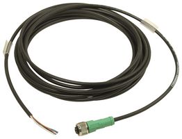 1668124 PHOENIX CONTACT, Sensor Cable, PUR, M12 Receptacle | Newark ...