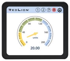 PM500A0301600F00 RED LION, Panel Meter, Analog Input, 3.5" | Newark ...