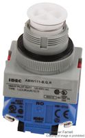 ABW111 BGR - Idec - Industrial Pushbutton Switch, TW Series, 22.3 mm