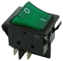 WRG32F2FBGLN ZF, Rocker Switch, On-Off, DPST | Newark Electronics