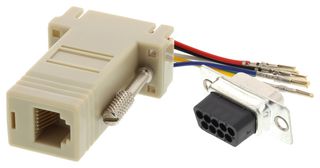 DB9-RJ12 - Omega - Inter Series Adapter Cable Assembly, D-Sub ...