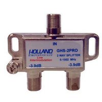 GHS-2PRO HOLLAND ELECTRONICS, Splitter, 2-way, High Shield | Newark ...
