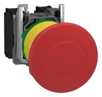 XB5AT845 SCHNEIDER ELECTRIC, Emergency Stop Switch, SPST-NO, SPST-NC ...