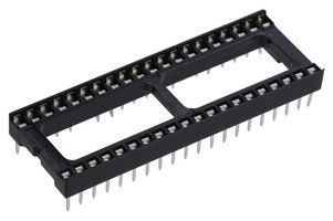 SPC15505 MULTICOMP PRO, IC & Component Socket, 40 Contacts, DIP Socket ...