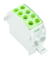 1561670000 WEIDMULLER, Panel Mount Barrier Terminal Block, Green, 35mm² ...