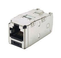 CJS6X88TGY PANDUIT, Modular Connector, RJ45 Wired Jack, 1 x 1 (Port ...