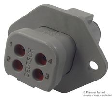 DTP04-4P-LE07 DEUTSCH - TE CONNECTIVITY, Automotive Connector Housing, IP68, DTP Series ...
