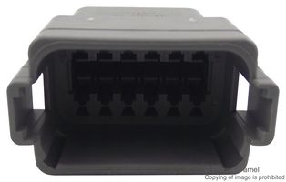 DT04-12PA DEUTSCH - TE CONNECTIVITY, Automotive Connector Housing, IP68 ...