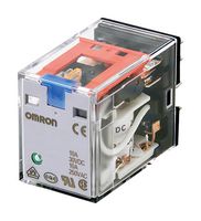 MY4IN-GS-R AC110/120 OMRON INDUSTRIAL AUTOMATION, Power Relay, 4PDT, 120 VAC | Newark Electronics
