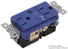HBL5262SA - Hubbell Wiring Devices - Mains Plug, Duplex Receptacle ...
