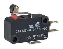 VX-015-1C23 OMRON ELECTRONIC COMPONENTS, Microswitch, Snap Action, Short Hinge Roller Lever ...