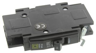 QOU115 SQUARE D BY SCHNEIDER ELECTRIC, Thermal Magnetic Circuit Breaker ...