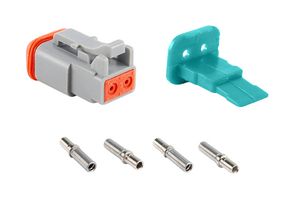 AT06-2S-KIT01 AMPHENOL SINE/TUCHEL, Rectangular Power Connector ...