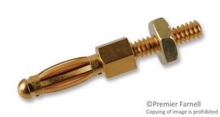 425AA ABBATRON HH SMITH, Banana Test Connector, Plug, Panel Mount ...