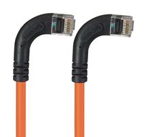 TRD695RA14OR-1 L-COM, Ethernet Cable, Cat6, 90° RJ45 Plug to 90° RJ45 ...