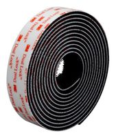 SJ-3550 (BLACK) 2 3M, Hook & Loop Fastener, Dual Lock™ Reclosable, 2 ...