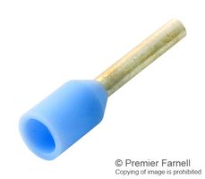 E0206-LIGHTBLUE - Multicomp Pro - Wire Ferrule, Single Wire, 26 AWG