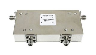 FMCR1017 FAIRVIEW MICROWAVE, DUAL JUNCTION CIRCULATOR SMA FEMALE WITH 40 DB ISOLATION FROM 2 GHZ ...