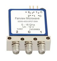 SEMS-4053-SPDT-SMA FAIRVIEW MICROWAVE, SPDT LATCHING DC TO 18 GHZ ...