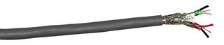 8162-060 BELDEN, Multipair Cable, Shielded, 2 Pair, 24 AWG, 25 ft, 7.62 ...